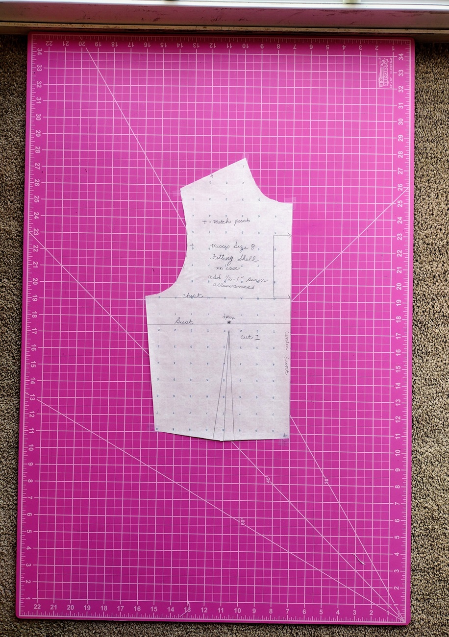 Free Fitting Shell Pattern – Pour Moi