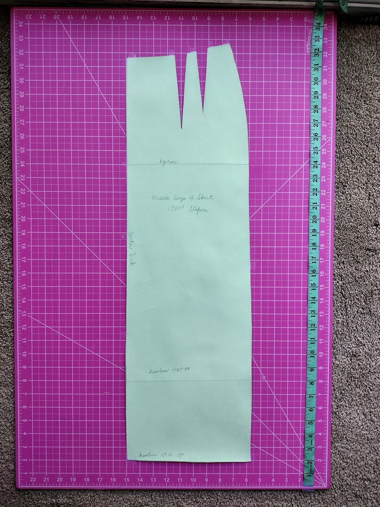 1930s Inspired Pattern Sloper and Toiles – Pour Moi